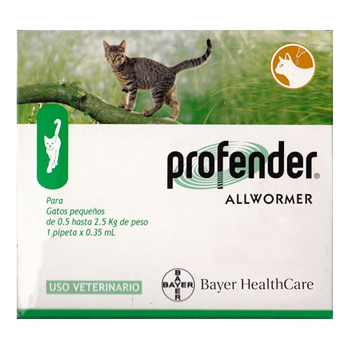 Profender for Cats & Kitten | Profender Allwormer | Spot-on Wormer for Cats