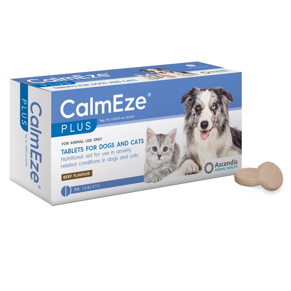 Buy Calmeze Plus Tablets For Dogs 30 Tablets Online